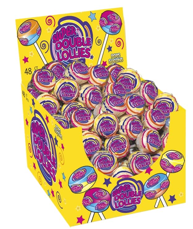Super Double Lollies | Pacific Distribution Wholesale