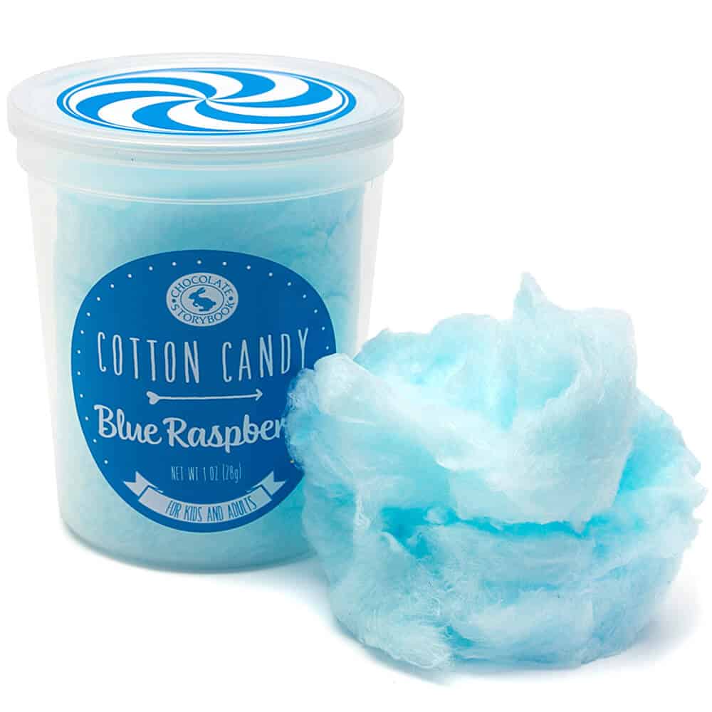 Cotton Candy Blue Raspberry Tub 12 - Pacific Candy Wholesale