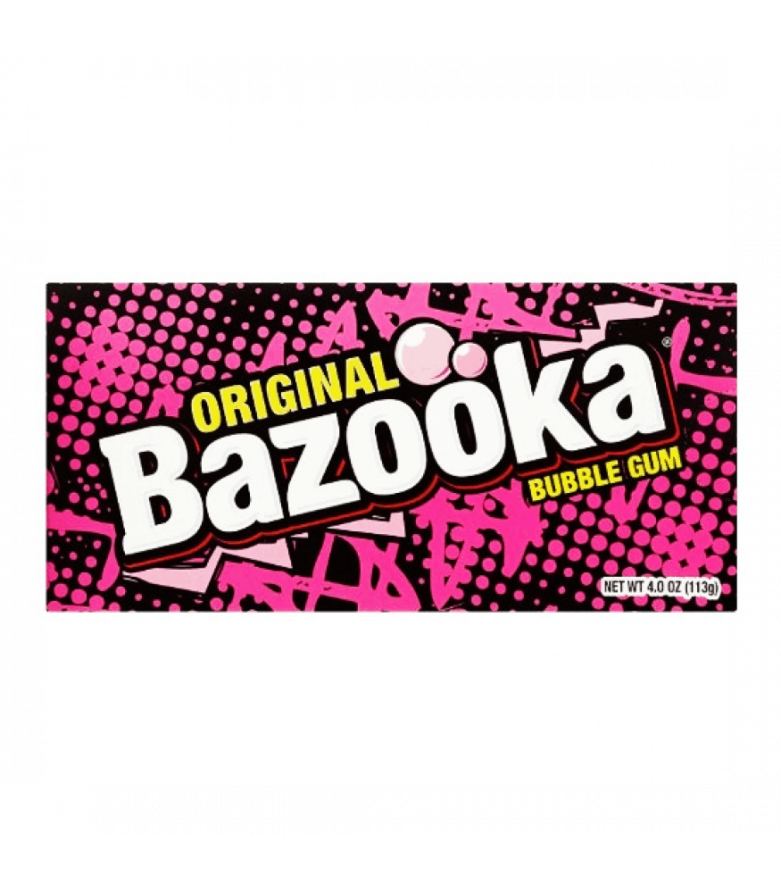 Bazooka Bubble Gum TB 12ct - Pacific Candy Wholesale