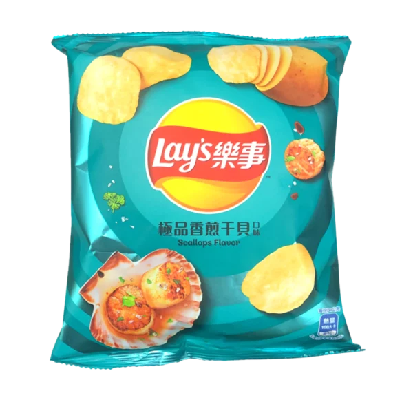 Lays Supreme Scallop Taiwan 12x34g - Pacific Candy Wholesale