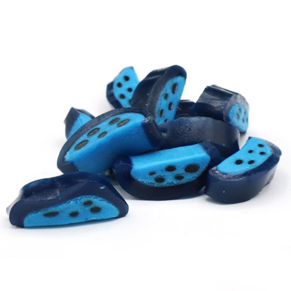 Kingsway Blue Raspberry Licorice Slices British 3kg - Pacific Candy ...