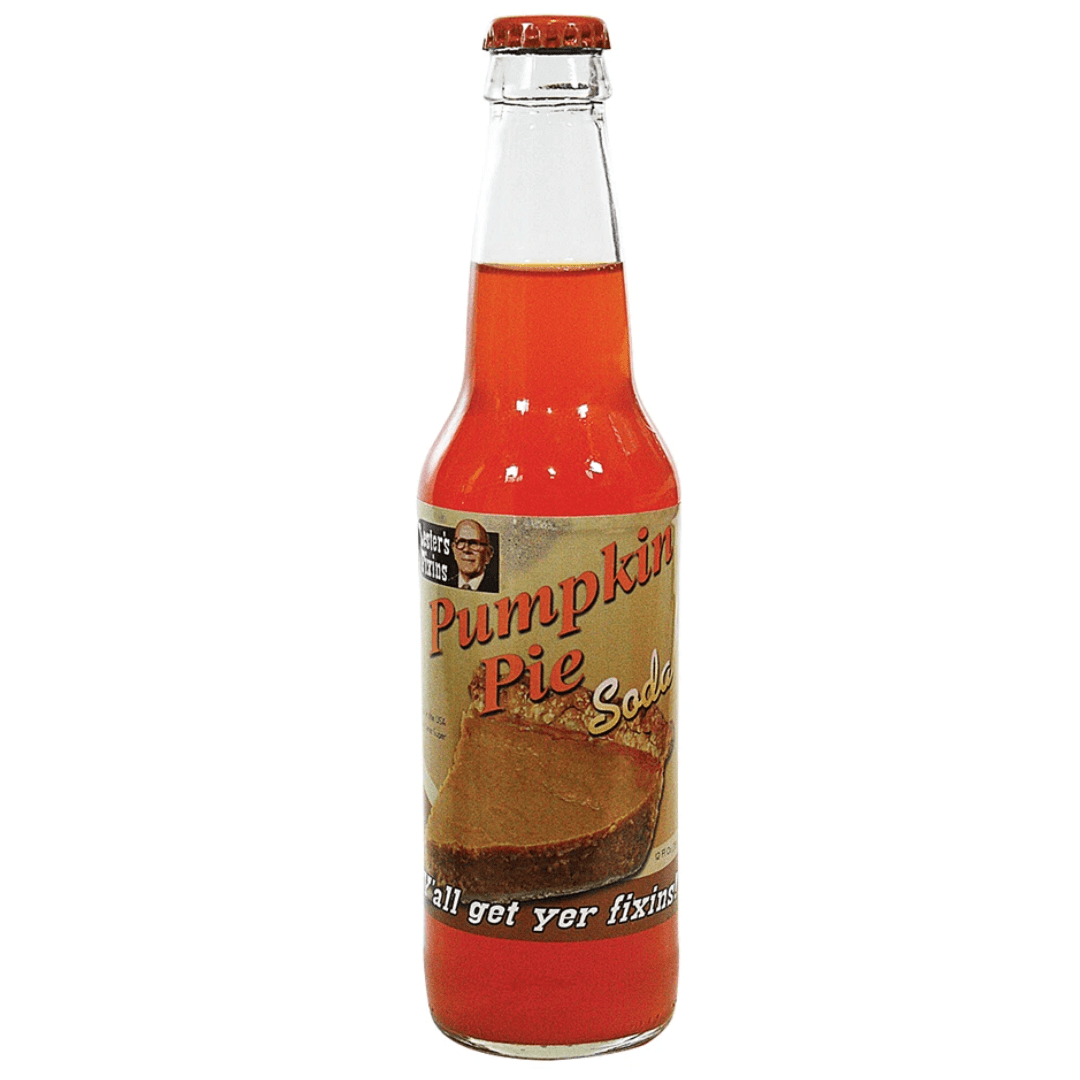 Rocket Fizz Lesters Fixins Pumpkin Pie 24x12oz - Pacific Candy West
