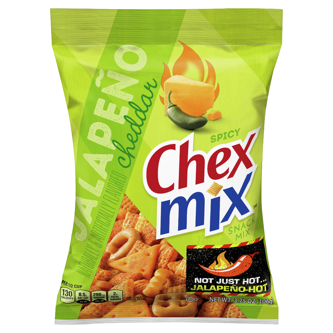 Chex Mix Jalapeno Cheddar 8x3.75oz - Pacific Candy Wholesale