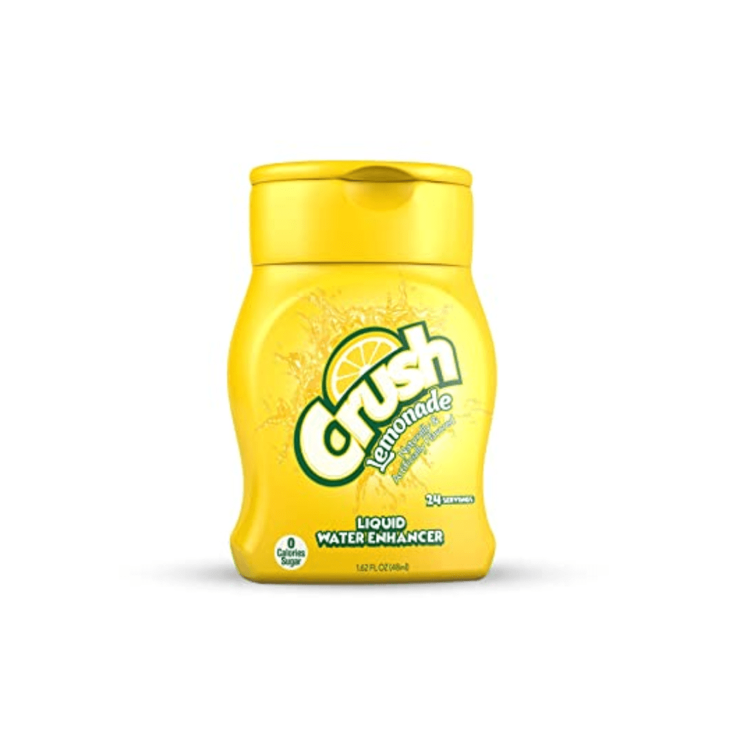 Crush Liquid Water Enhancer Lemonade 6x48ml - Pacific Candy Wholesale