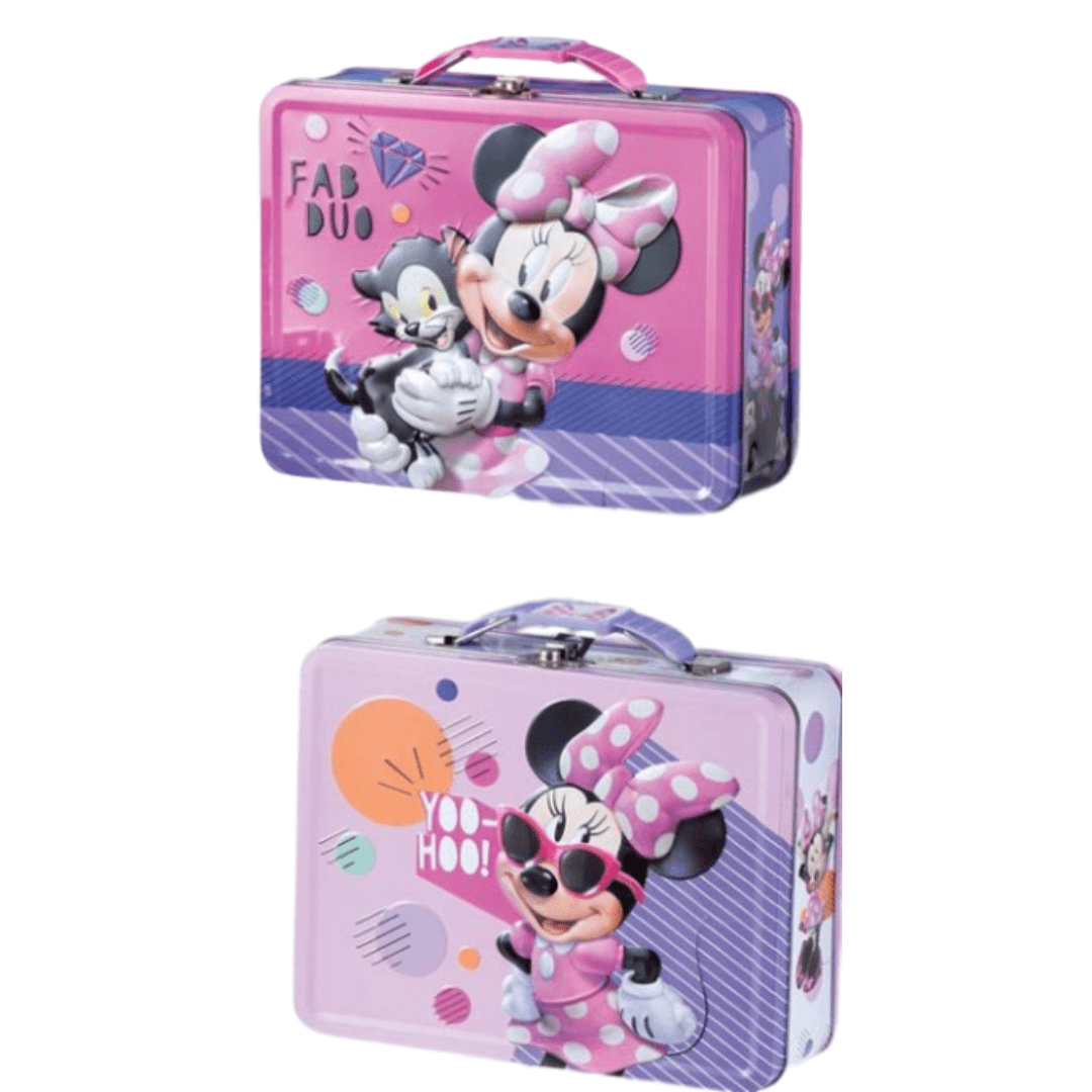 Disney Minnie Mouse Large Carry All Tin Embossed 6 - Pacific Candy ...