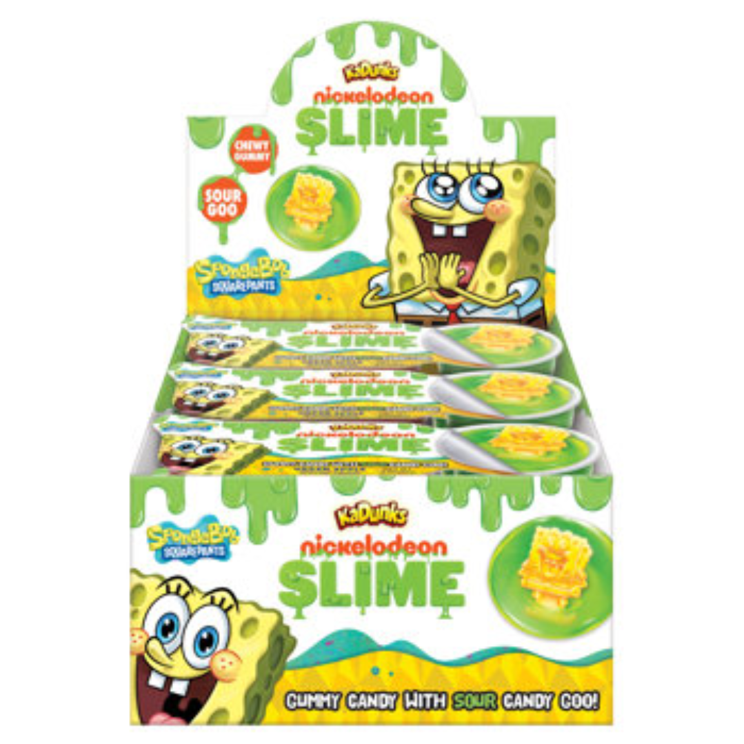 Flix Kadunks Nickelodeon Slime SpongeBob SquarePants 12x1.9oz - Pacific ...