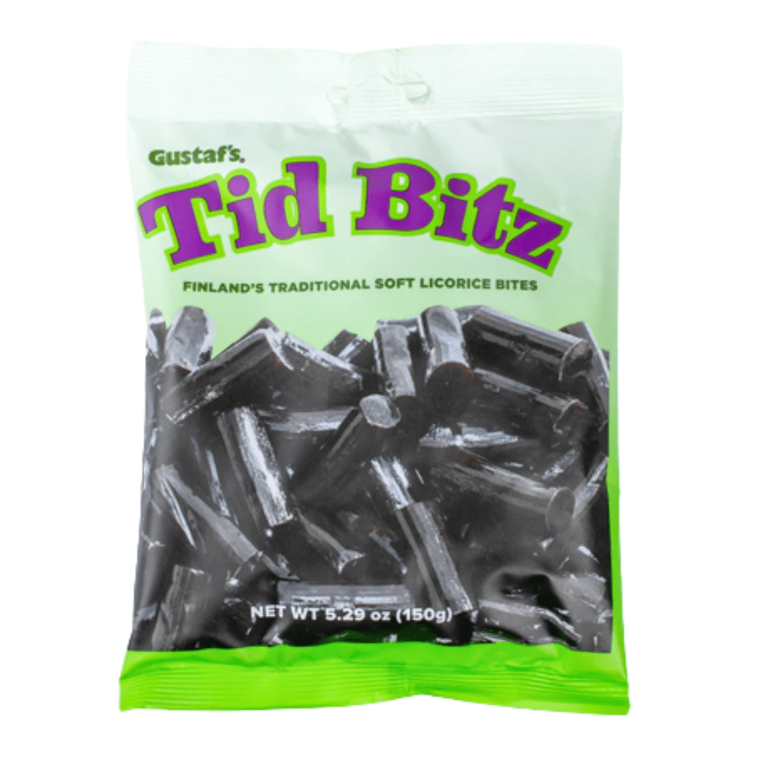 Gustaf’s Tid Bitz Licorice 12x5.29oz - Pacific Candy Wholesale
