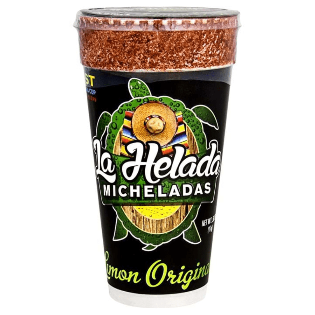 La Helada Michelada Limon Foam Cup 12x0.6oz - Pacific Candy Wholesale