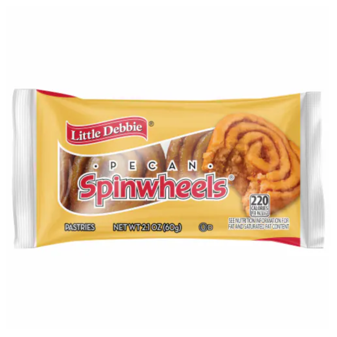 Little Debbie Pecan Spinwheels 12x2.1oz - Pacific Candy Wholesale