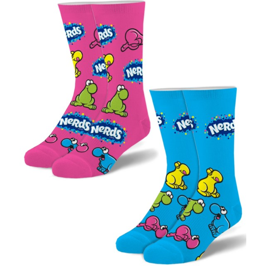 Nerds Socks Two Pack 6 - Pacific Candy Wholesale