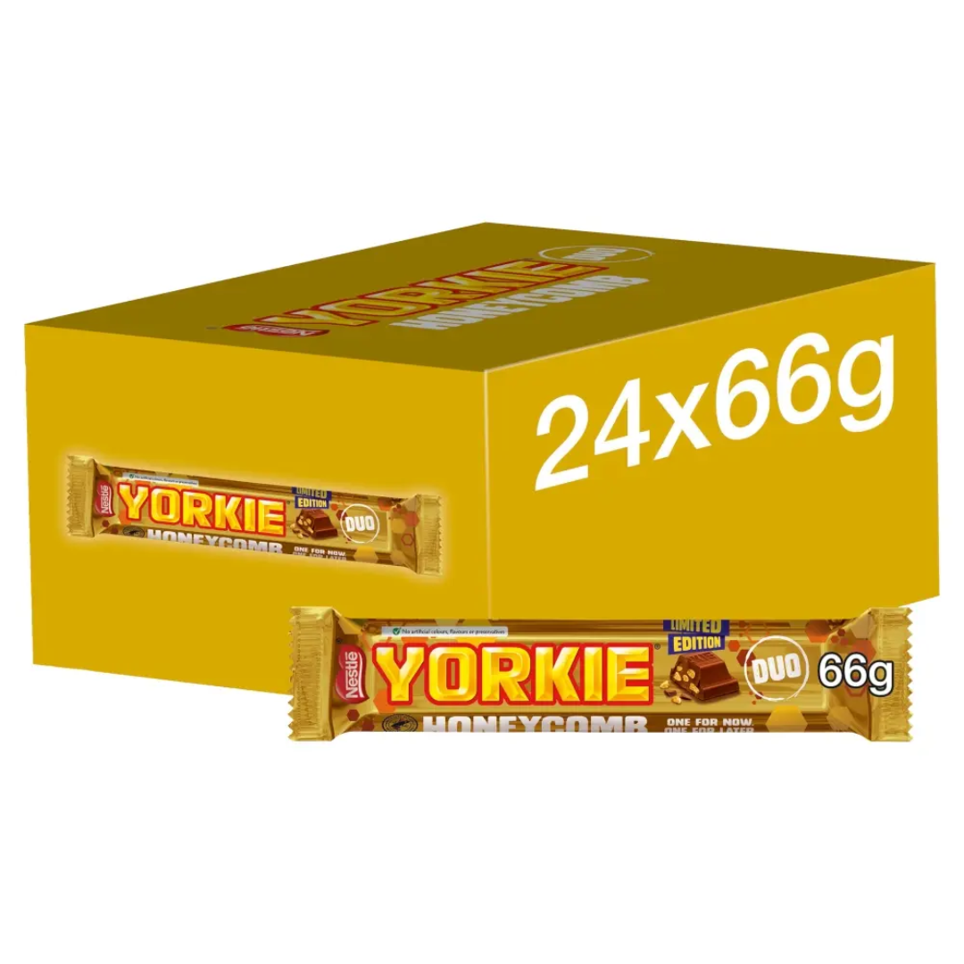 Nestle Yorkie Limited Edition Honeycomb Duo British 24x66g - Pacific ...