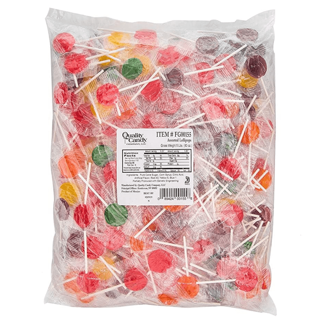 Quality Candy Lollipops Assorted 4lb - Pacific Candy Wholesale