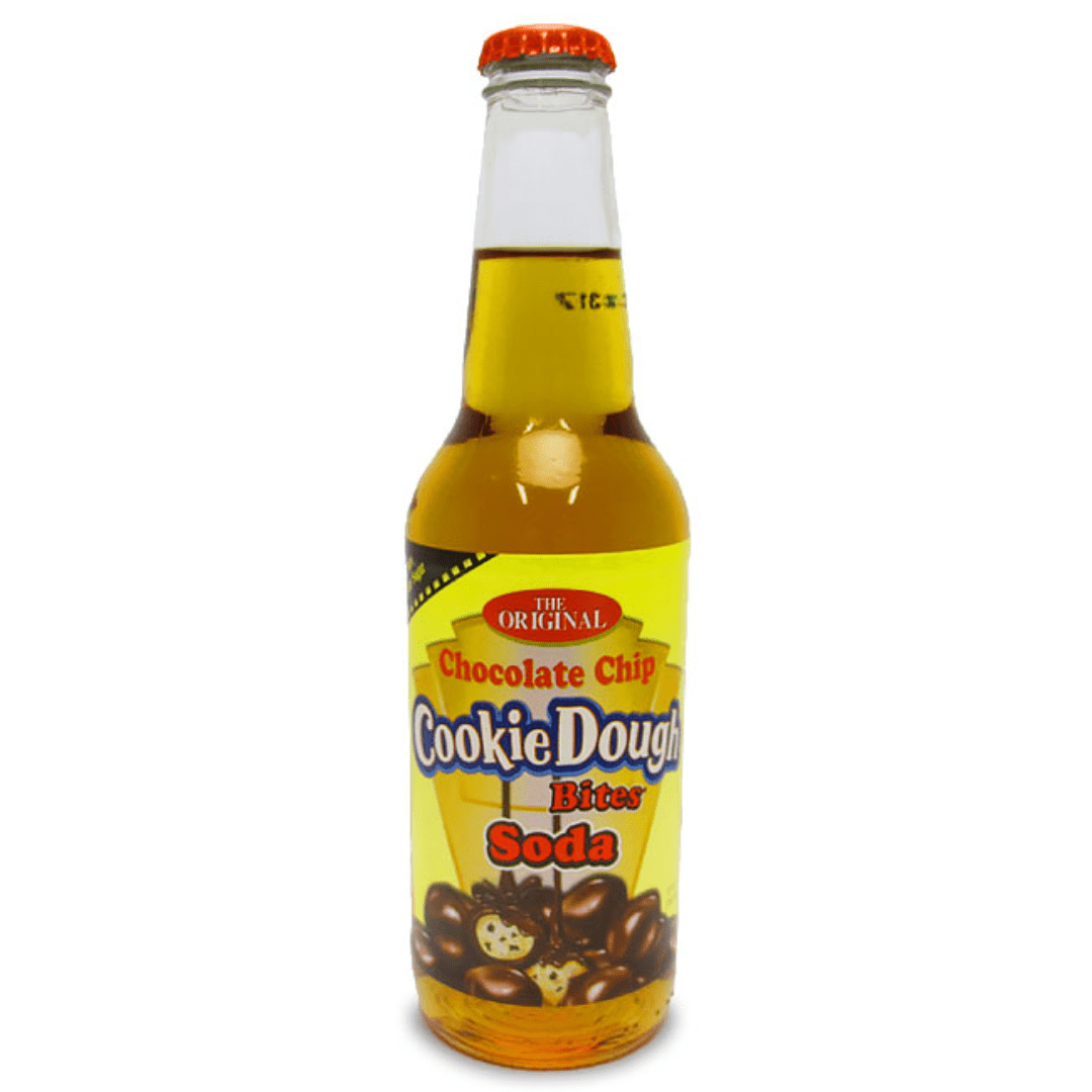 Rocket Fizz Cookie Dough Bites Chocolate Chip 24x12oz Pacific Candy Wholesale