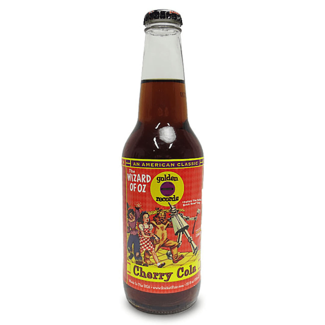 Rocket Fizz Wizard Of Oz Cherry Cola 24x12oz - Pacific Candy Wholesale
