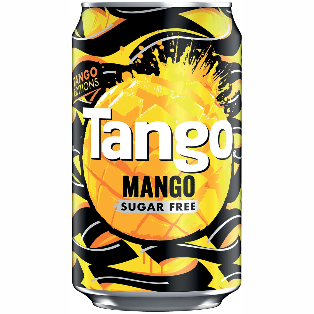 Tango Mango Sugar Free British 24x330ml - Pacific Candy Wholesale