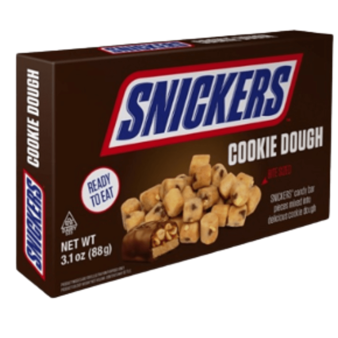 Taste Of Nature Snickers Edible Cookie Dough TB 12x3.1oz - Pacific ...