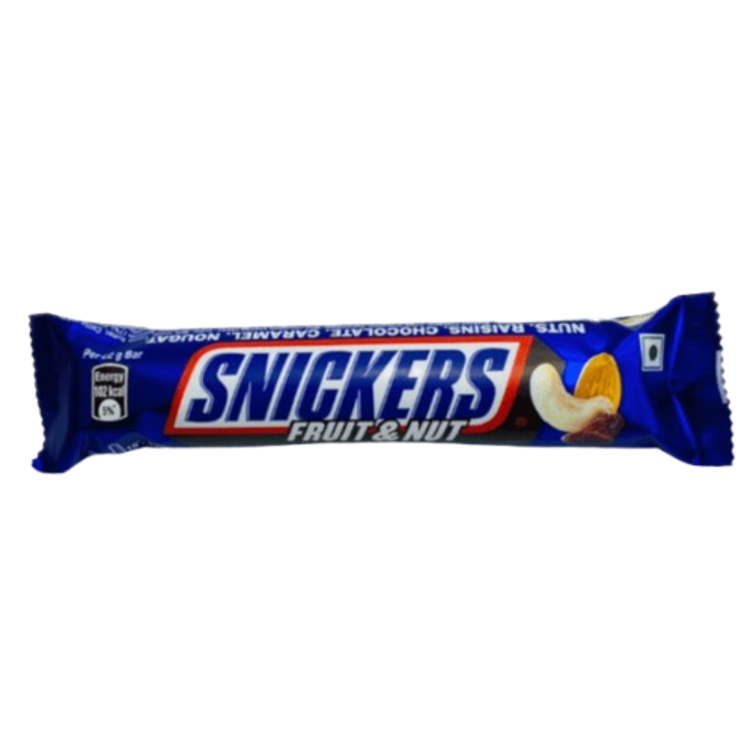 Mars Snickers Crisp Fruit & Nut Four Pack Chocolate British 10x32g ...