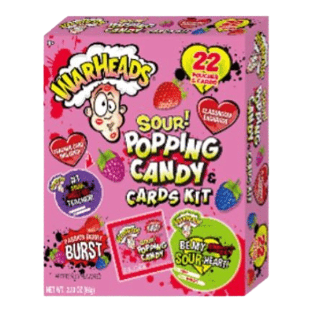 Hilco Val WarHeads 22ct Popping Candy (Flat Pack) Exchange Box 2.33oz ...