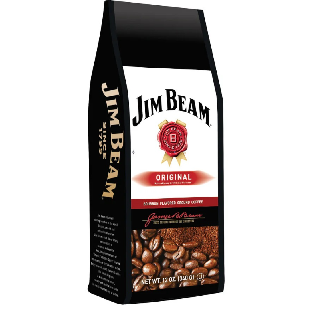 White Coffee Jim Beam Original 6x12oz - Pacific Candy Wholesale