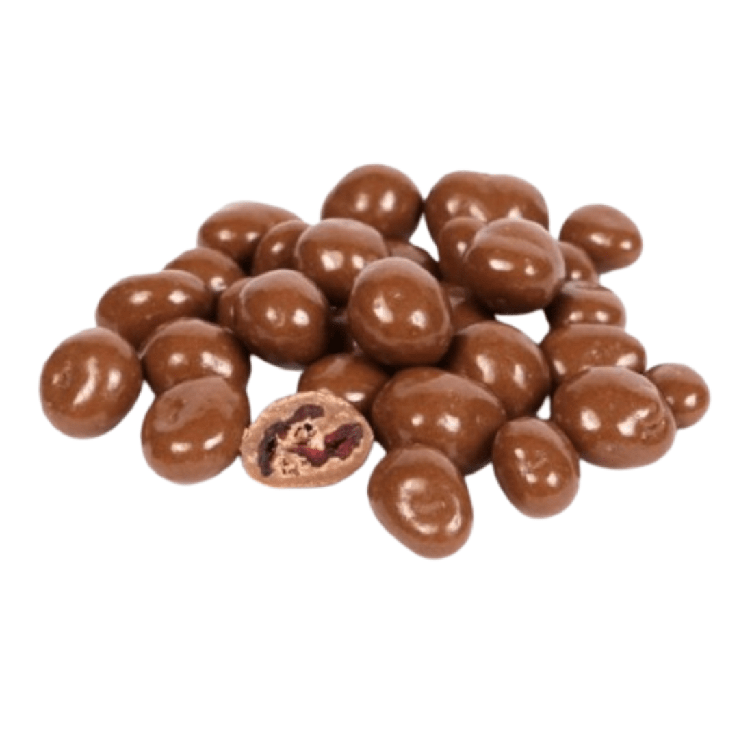 Milk Chocolate Covered Cranberries 5kg - Pacific Candy Wholesale