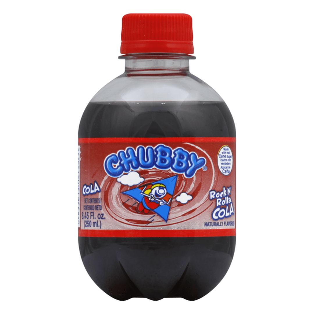 Chubby Rock N' Rolla Cola 24x250ml - Pacific Candy Wholesale