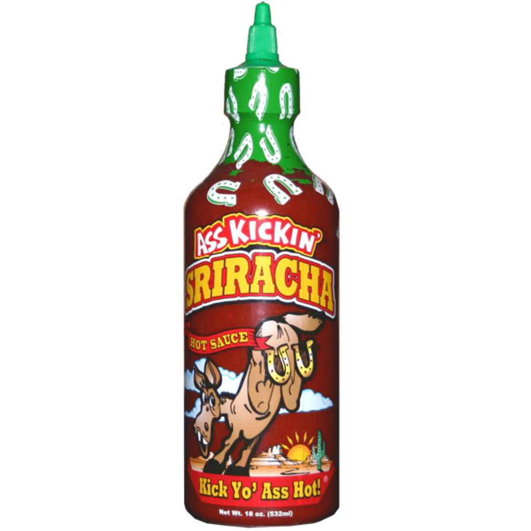 Ass Kickin' Hot Sauce Sriracha 18oz - Pacific Candy Wholesale