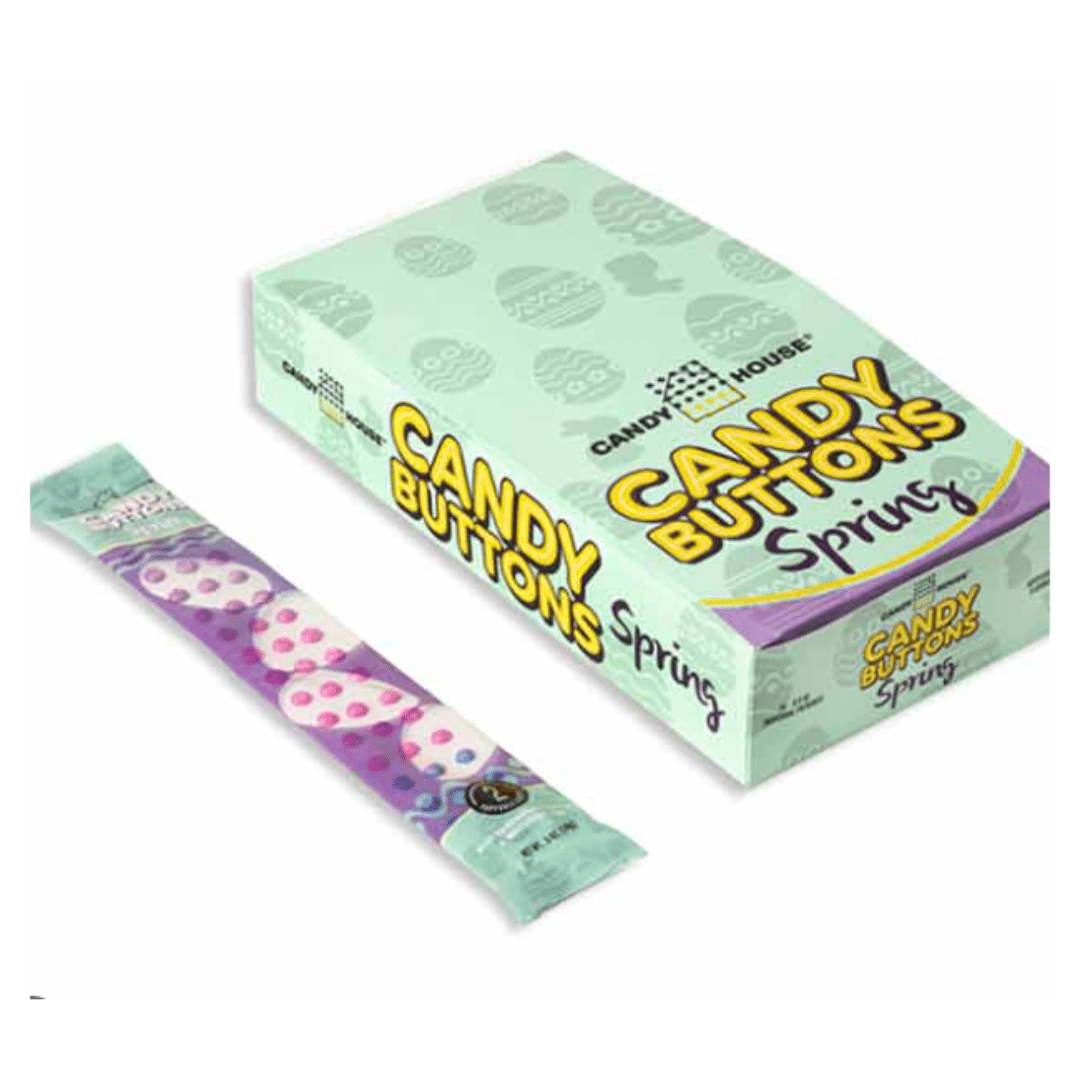 Doscher's Candy Buttons Spring Easter 24 - Pacific Candy Wholesale