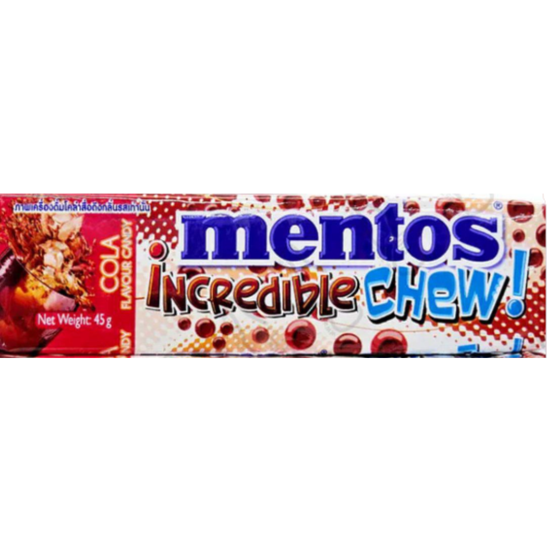 Mentos Chewy Stick Cola Thailand 20x45g - Pacific Candy Wholesale