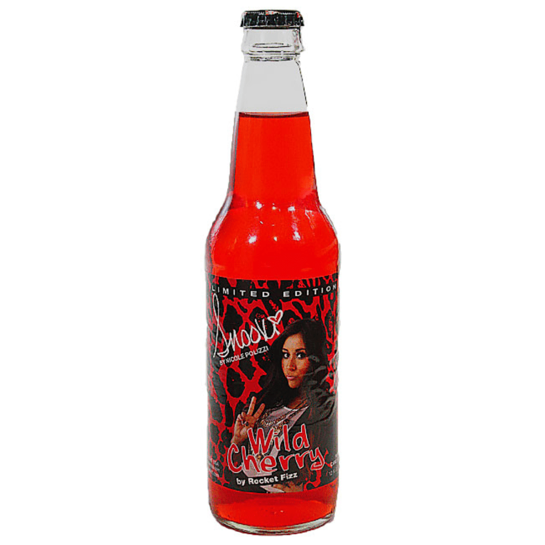 Rocket Fizz Snooki Wild Cherry Cola 24x12oz - Pacific Candy Wholesale