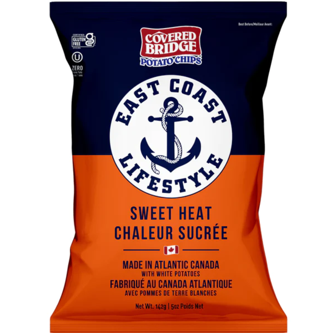 Covered Bridge Potato Chips East Coast Lifestyle Sweet Heat 12x142g ...