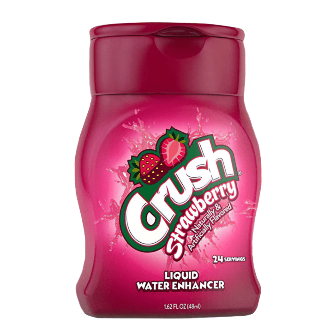 Crush Liquid Water Enhancer Strawberry 6x48ml - Pacific Candy Wholesale