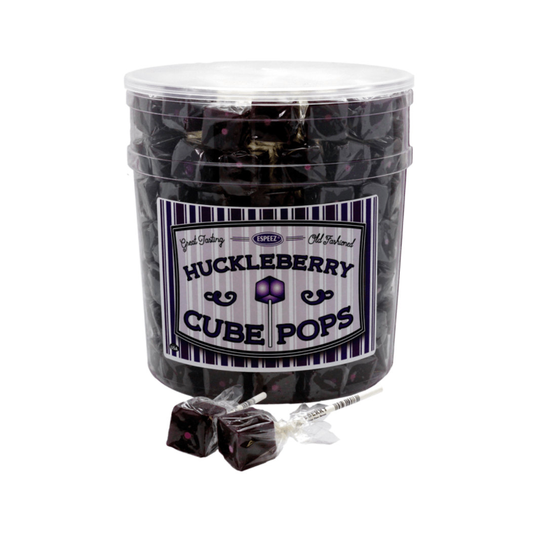 Espeez Huckleberry Cube Pops 100 - Pacific Candy Wholesale