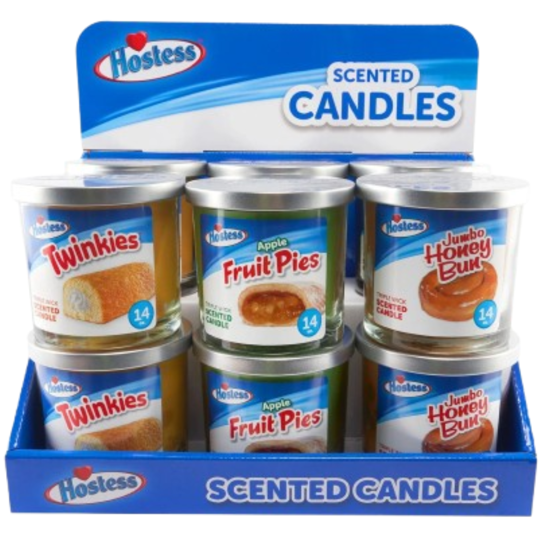 Hostess Candle Display 9x14oz - Pacific Candy Wholesale