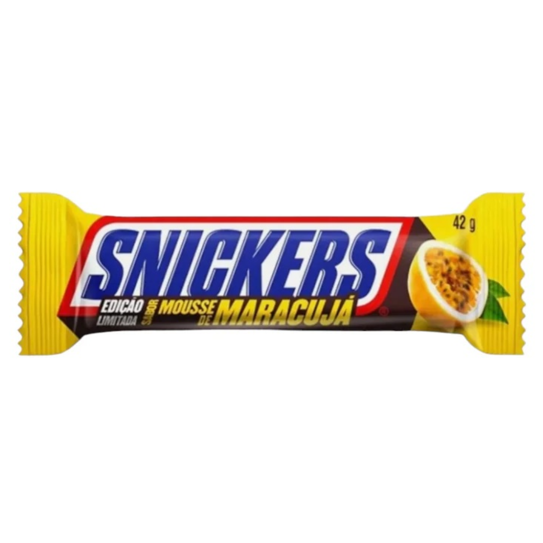 Snickers Mousse De Maracuja (Passion Fruit) Brazil 20x42g - Pacific ...