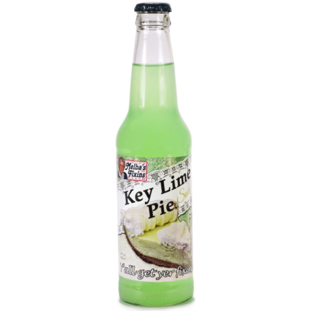 Rocket Fizz Melba's Fixins Key Lime Pie 24x12oz - Pacific Candy Wholesale