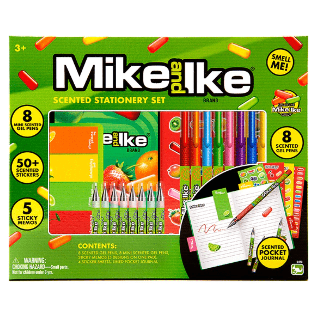 Kangaru Mike and Ike Scented Stationery Set 12 (6473) - Pacific Candy West