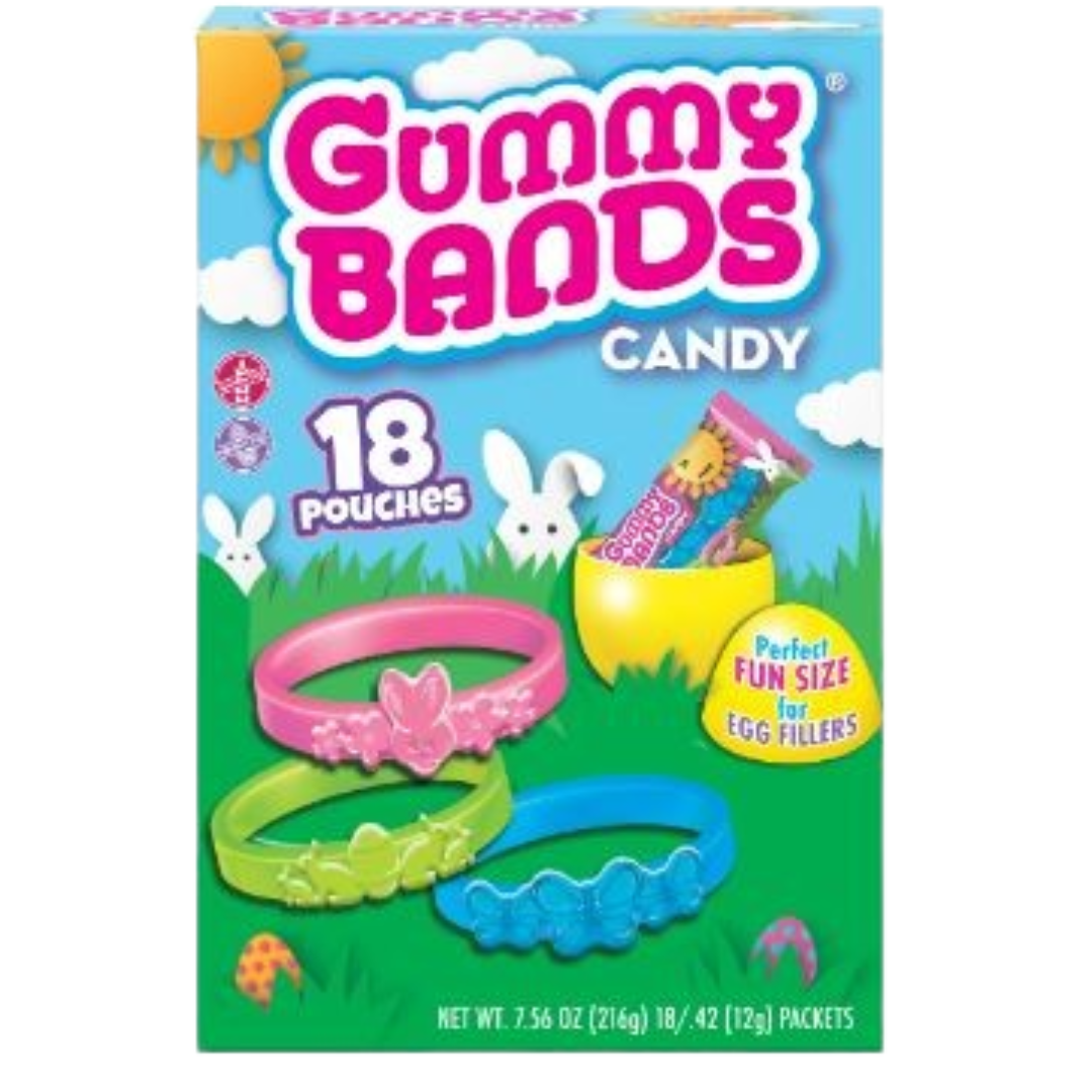 Flix Candy Easter Gummy Bands Eighteen Pieces 7.61oz - Pacific Candy West