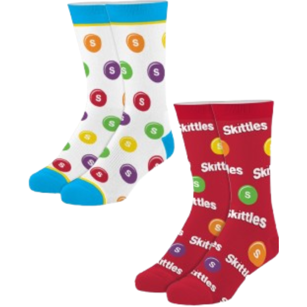 Skittles Socks Two Pack 6 - Pacific Candy West