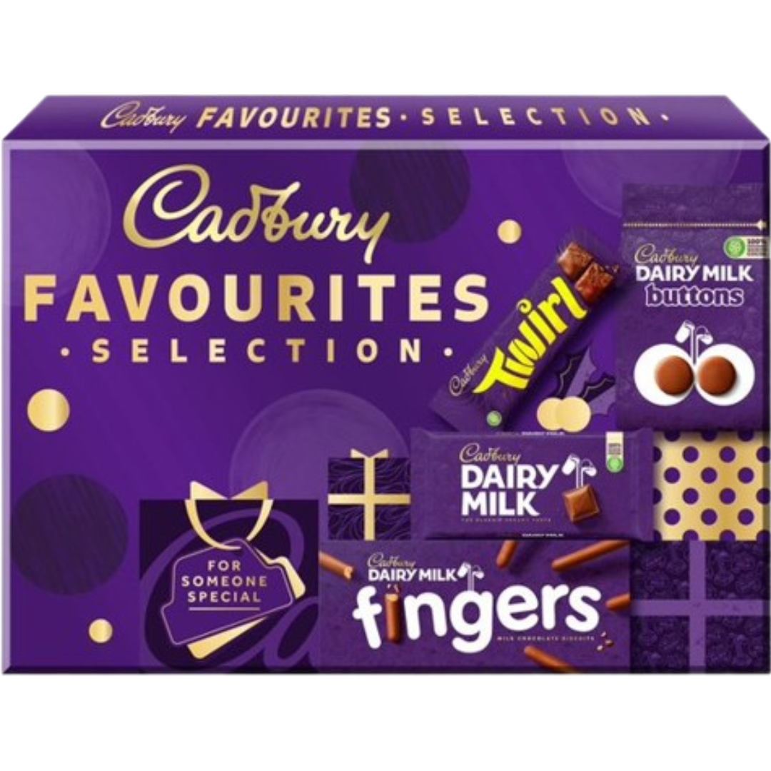 Cadbury Favourites Selection Box 7x370g - Pacific Candy West