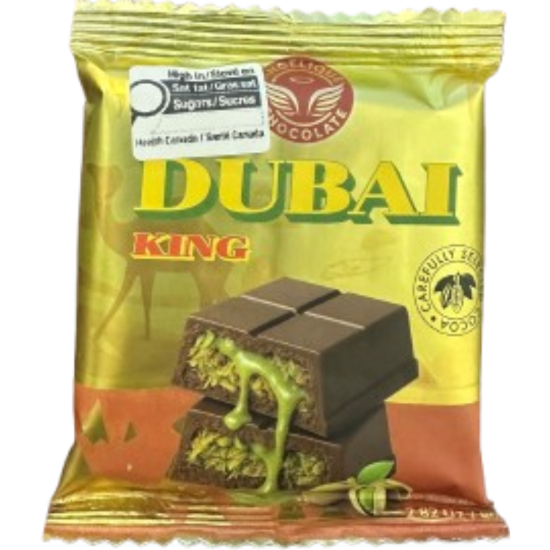 Angelique Dubai Milk Chocolate & Pistachio Kadayif Filling King Size ...