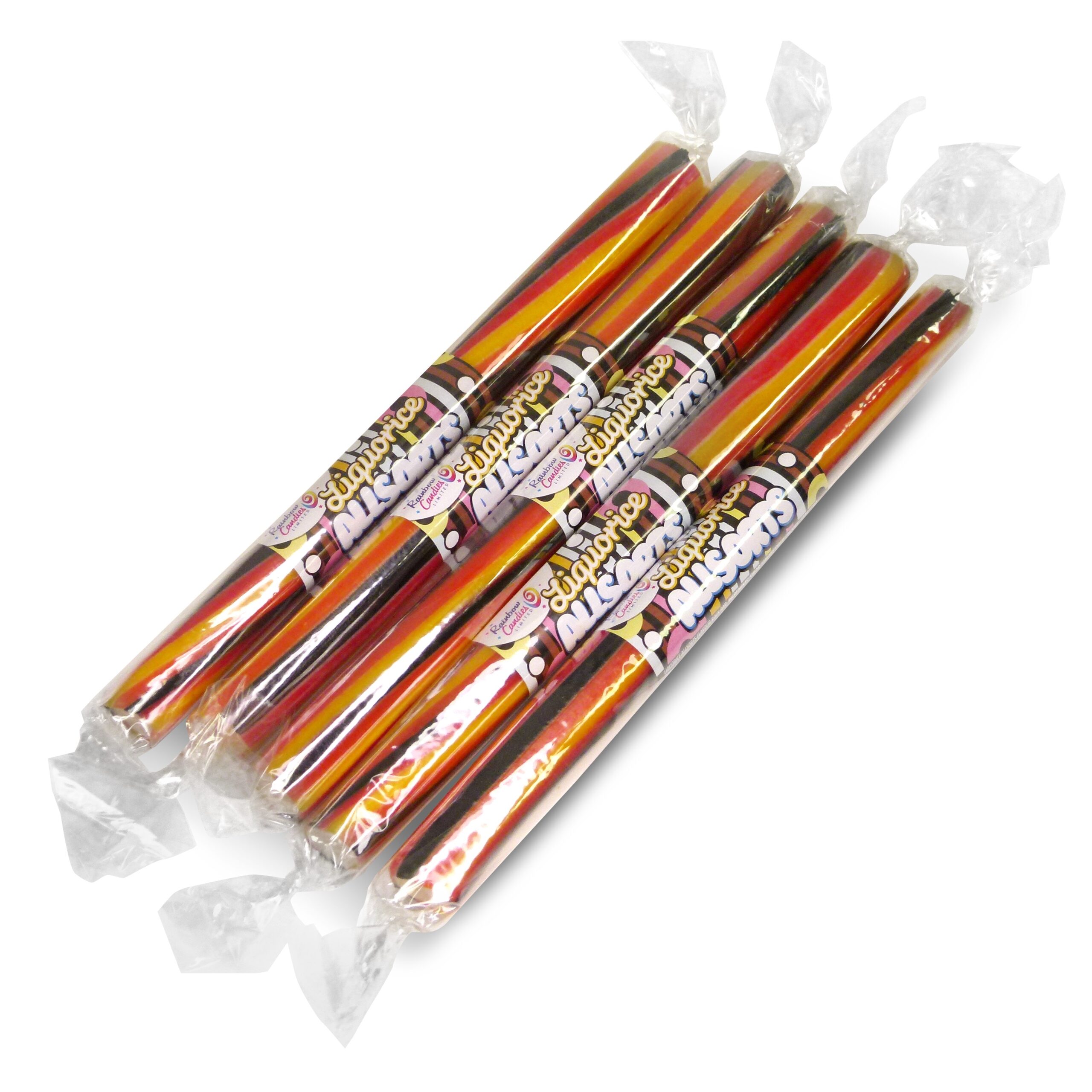 Rock Bar Rock Candy Liquorice Allsorts 8" British 36x40g - Pacific ...